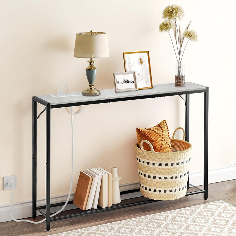 Console table with usb port store